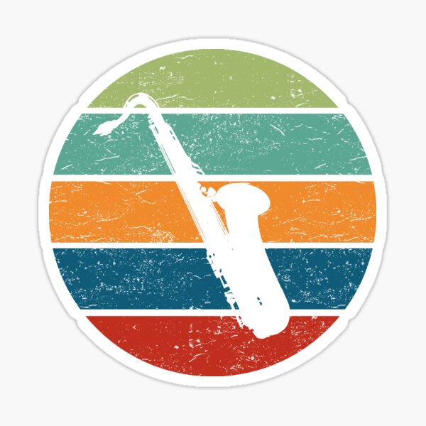 "Tenor Sax" Sticker for Sale by 2djazz | Redbubble