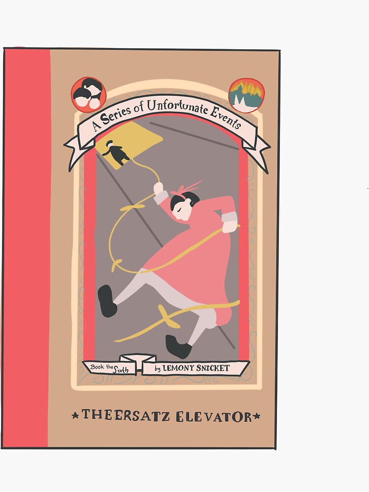 "The Ersatz Elevator" Sticker by SydneyKoffler | Redbubble