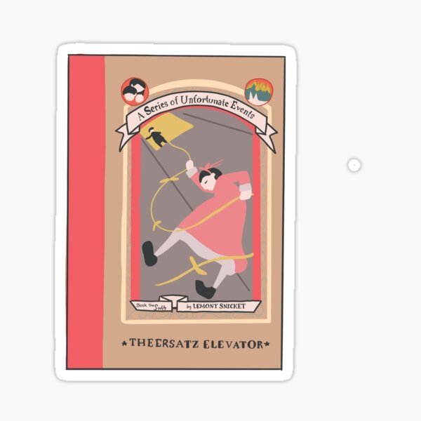 "The Ersatz Elevator" Sticker for Sale by SydneyKoffler | Redbubble