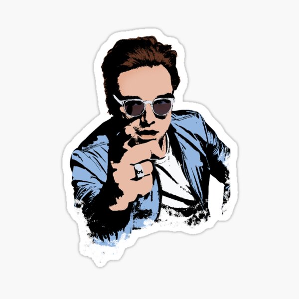 "Sebastian Stan " Sticker for Sale by RustedSoldier | Redbubble