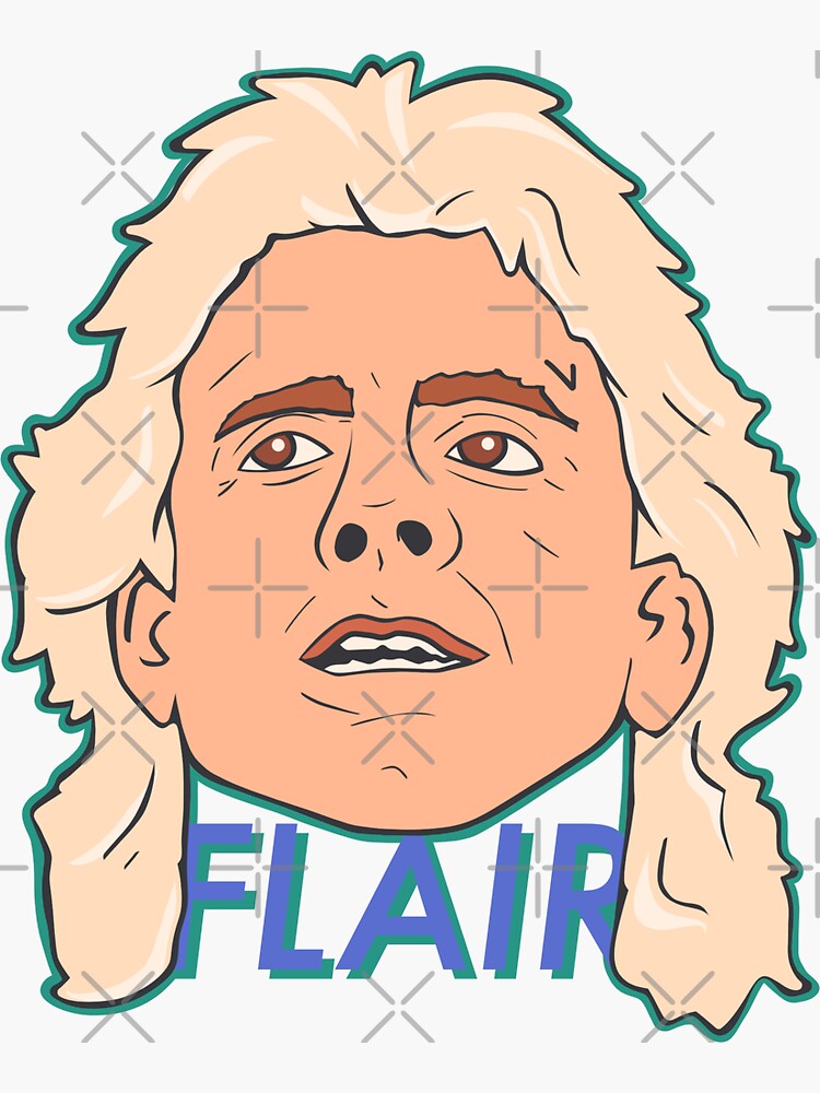 "Flair" Sticker by PEArt | Redbubble