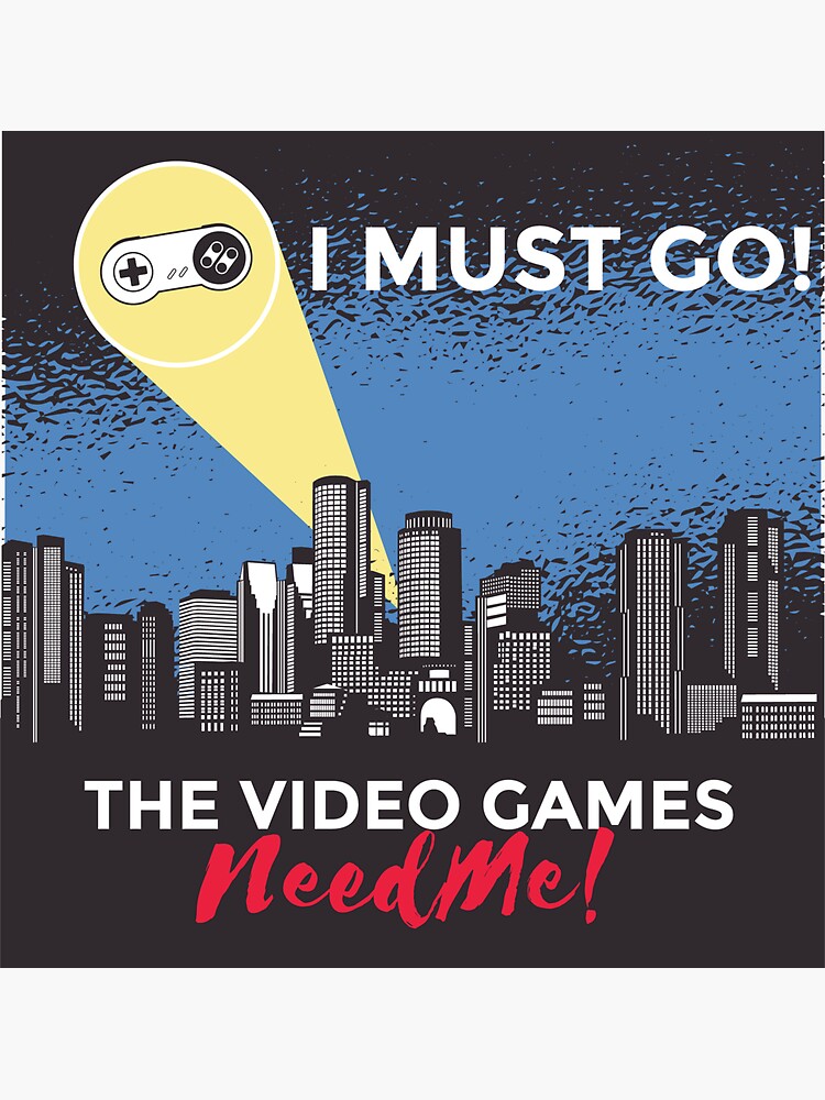 "GAMER SIGNAL" Sticker for Sale by Timcito | Redbubble