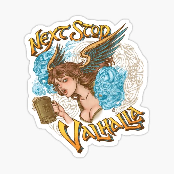 Valhalla Stickers | Redbubble