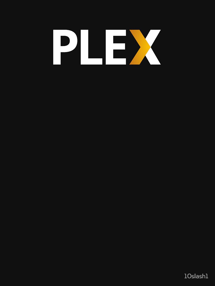 "Plex Logo" T-shirt for Sale by 10slash1 | Redbubble | plex t-shirts ...
