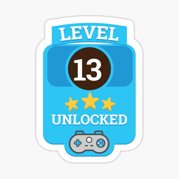 "Video Game Shirt, 13th Birthday Shirt, Video Games, 13 Year Old, Level ...