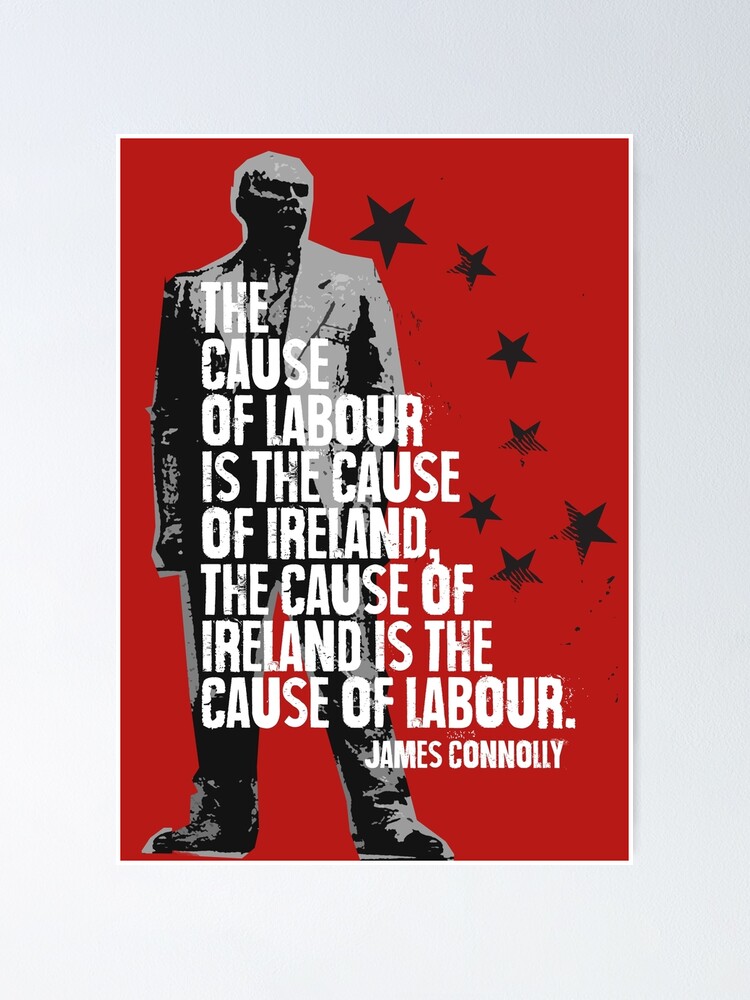 "James Connolly" Poster for Sale by 1916Rising | Redbubble