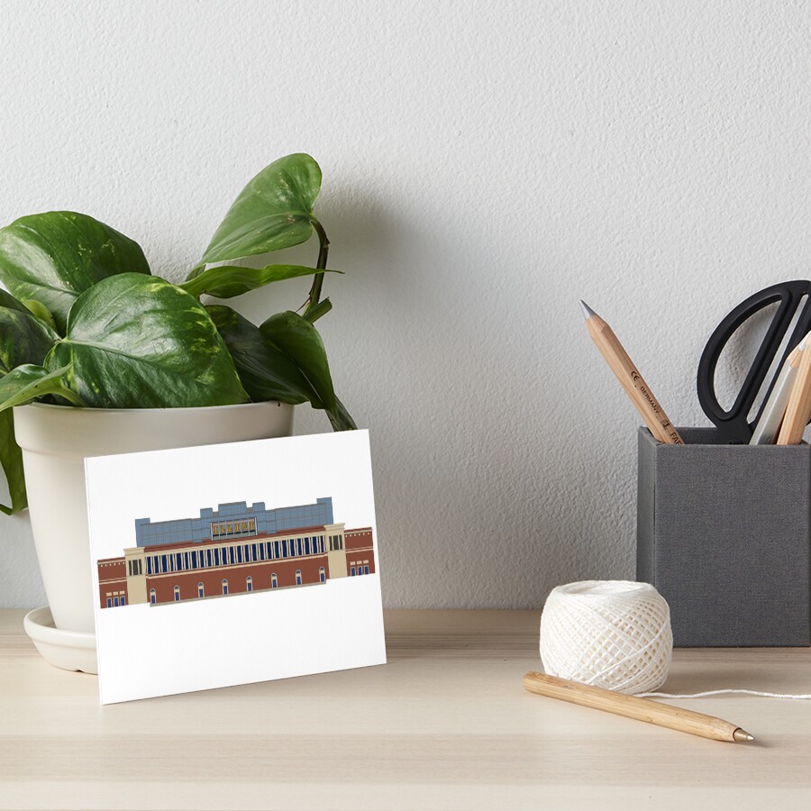 "Memorial Stadium Champaign" Sticker for Sale by urbsinhorto | Redbubble