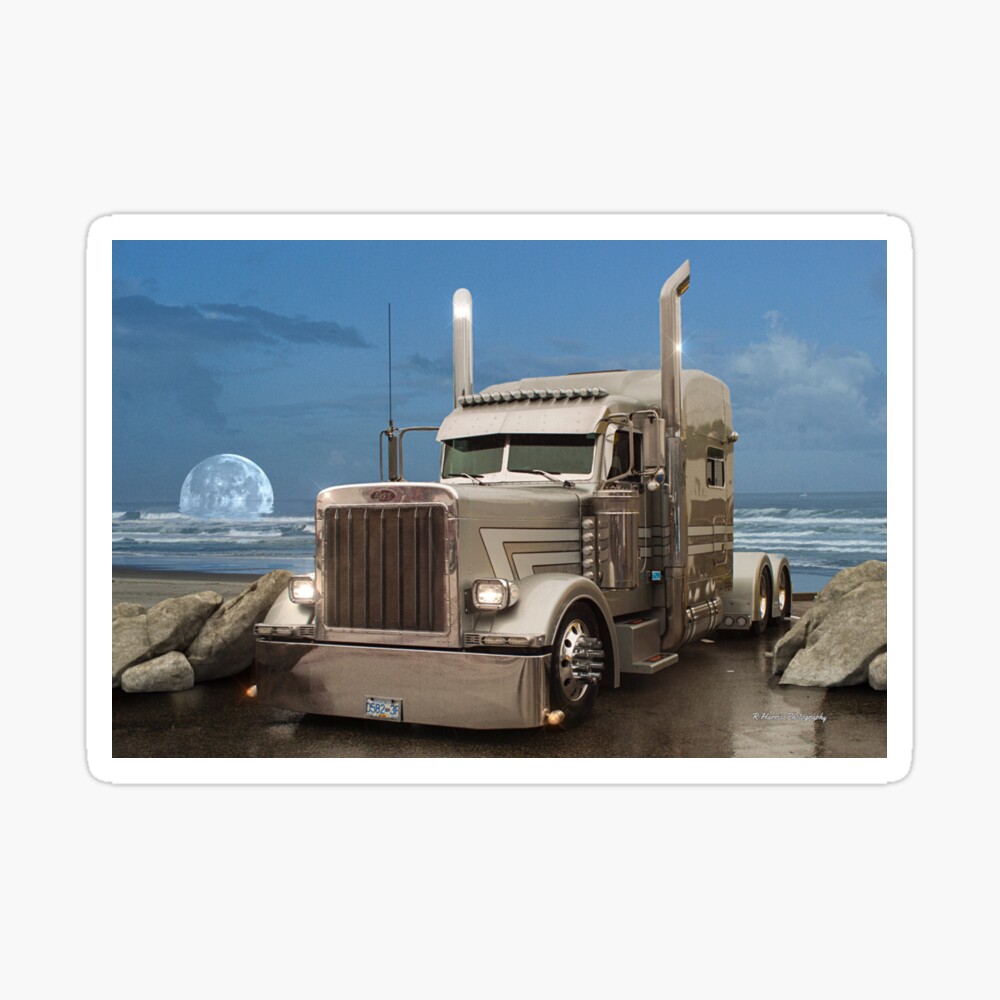 Peterbilt Semi Truck Drawings