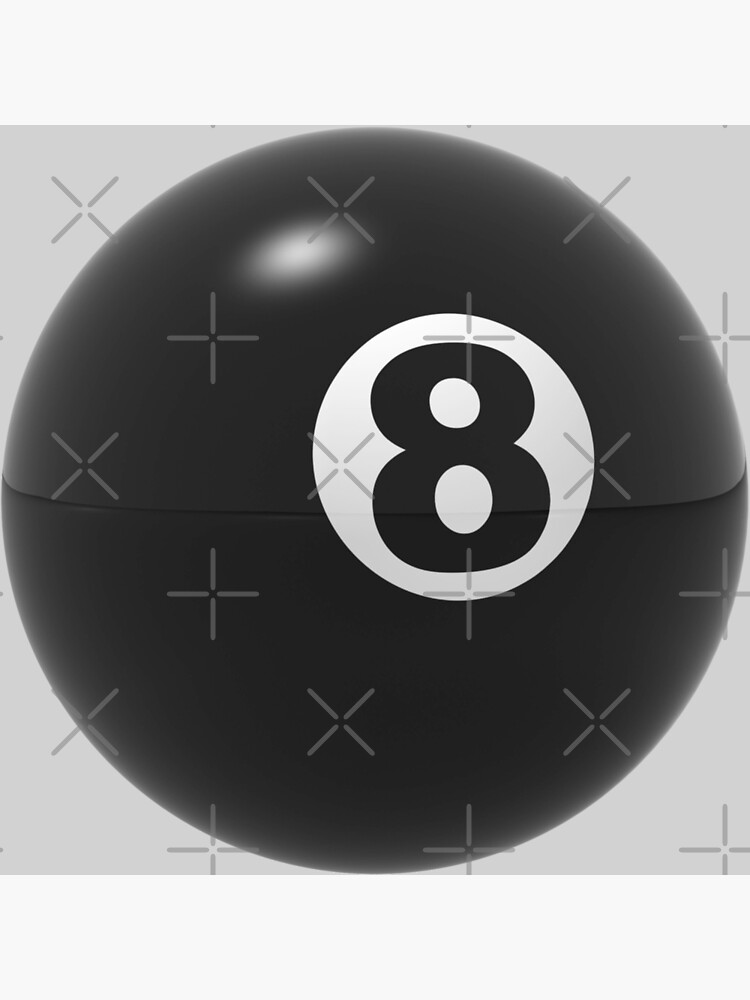 "8 ball" Poster for Sale by talkitoff | Redbubble
