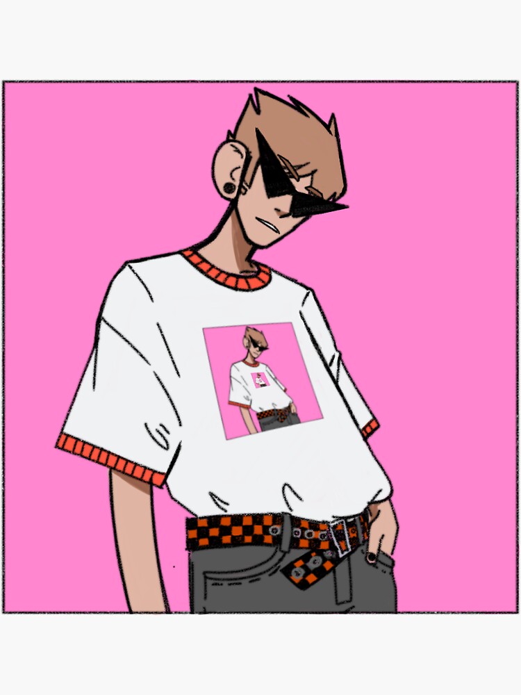 "Dirk dirk dirk d" Sticker for Sale by Knifeclown | Redbubble