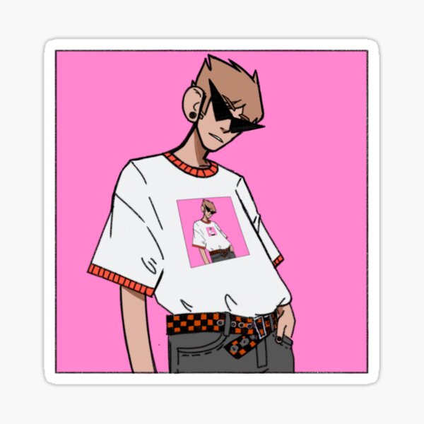"Dirk dirk dirk d" Sticker for Sale by Knifeclown | Redbubble