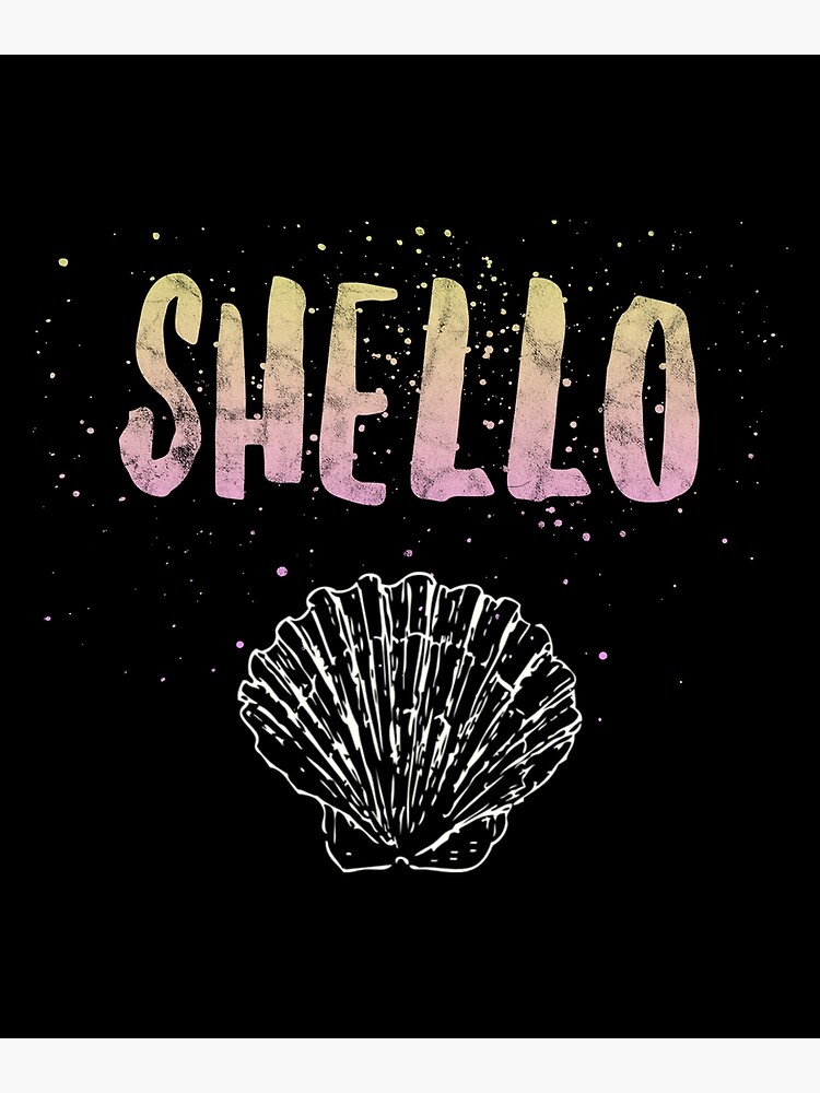 Cute Seashell Quotes Funny Seashell Quote Vectors & Illustrations For