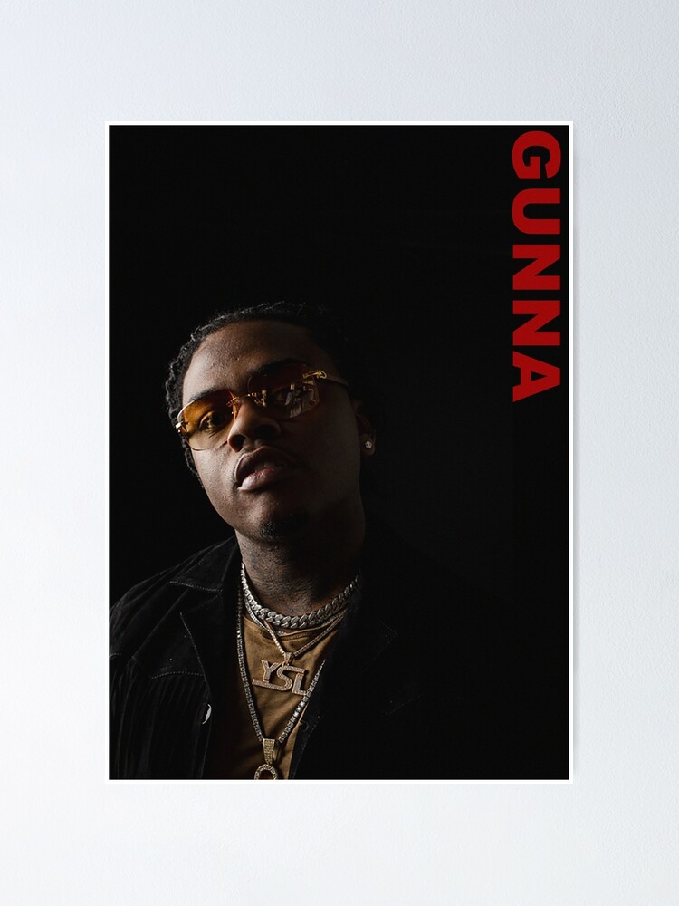 "GUNNA" Poster by gregokonma | Redbubble
