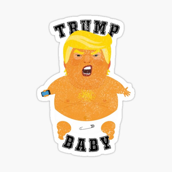 Baby Trump Stickers | Redbubble