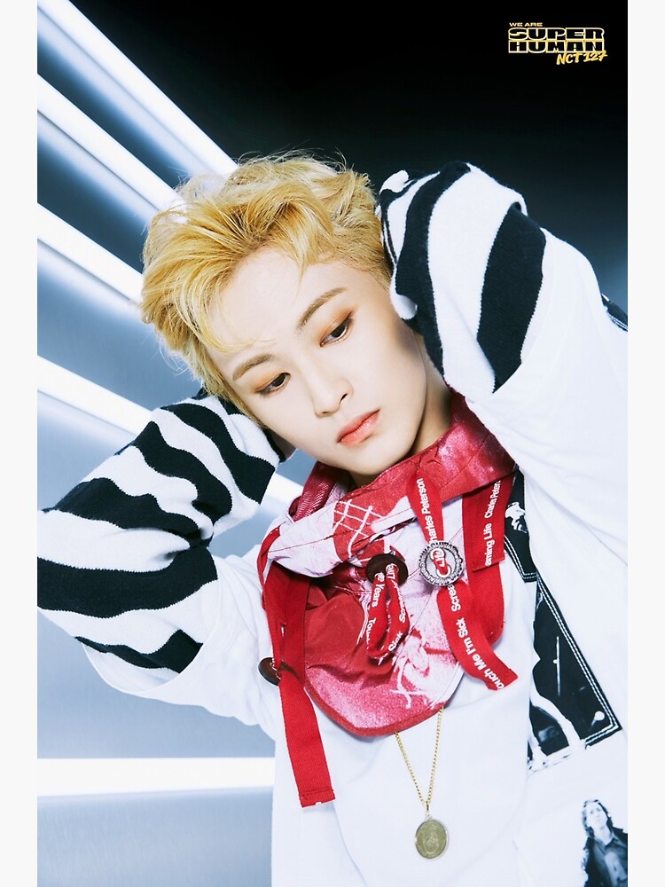 "NCT Mark Superhuman" Poster for Sale by LT22 | Redbubble