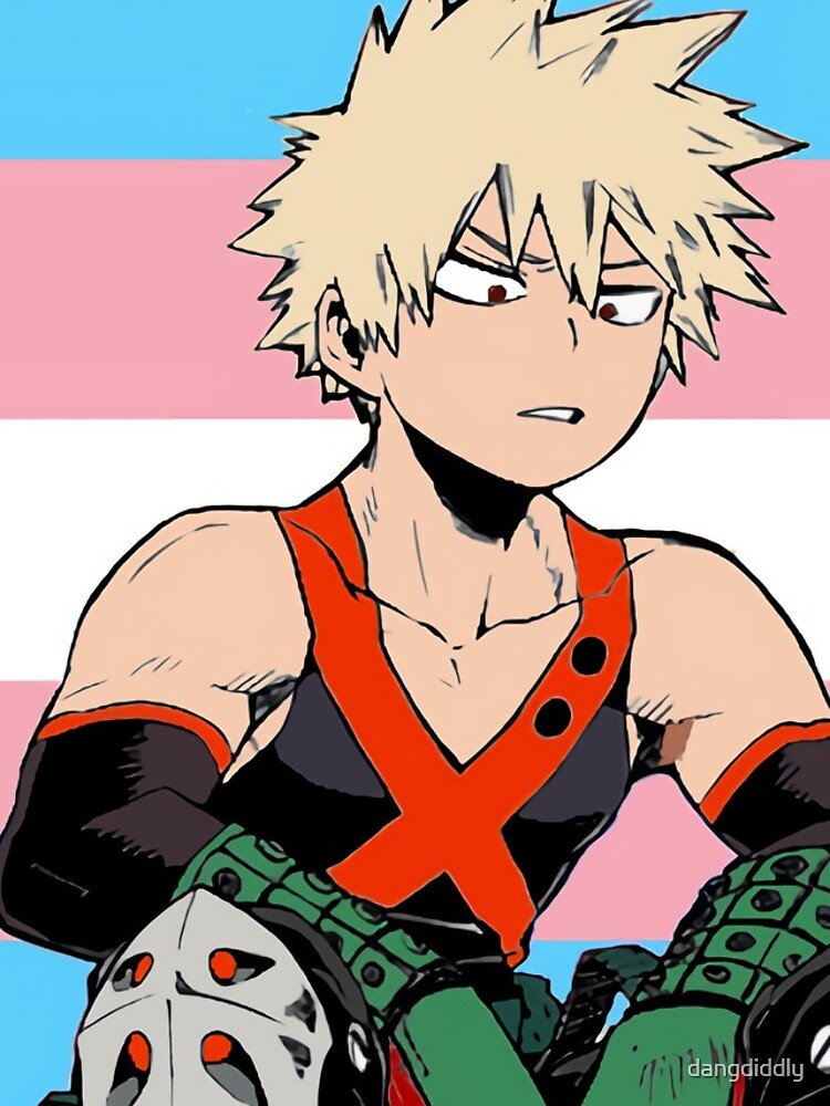 "Bakugo is Trans" iPhone Case for Sale by dangdiddly | Redbubble