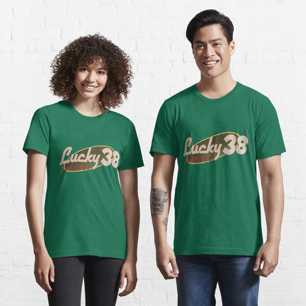 "Lucky 38 NV" T-shirt for Sale by HoodieMaxlo | Redbubble | lucky 38 t ...