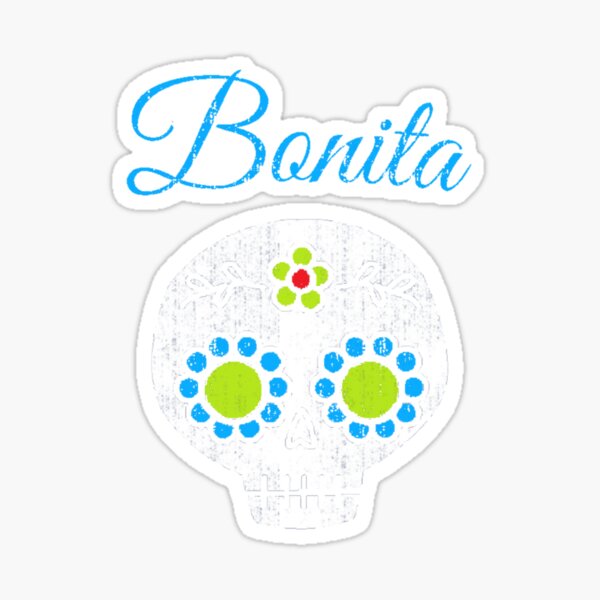 "Bonita" Sticker by valentinpereda | Redbubble