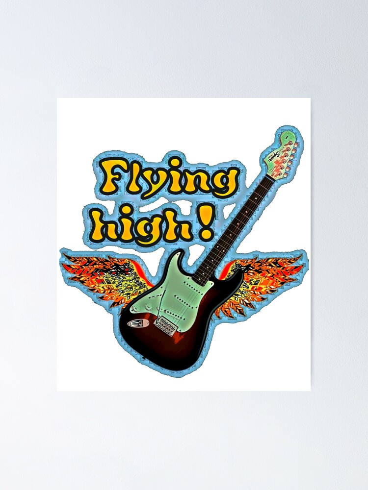 "FLYING HIGH! " Poster by Attiva | Redbubble