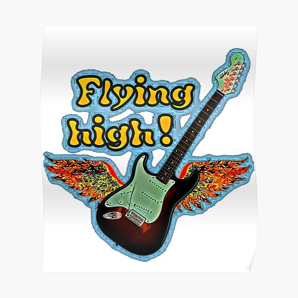 "FLYING HIGH! " Poster by Attiva | Redbubble