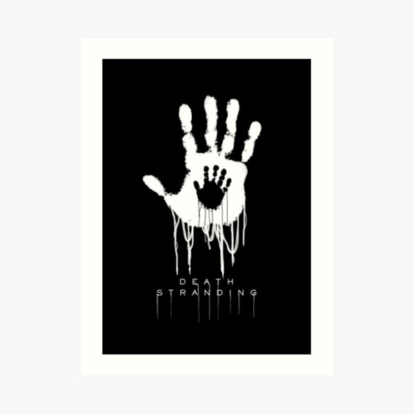"Death Stranding Hand v2" Art Print by VanHand | Redbubble