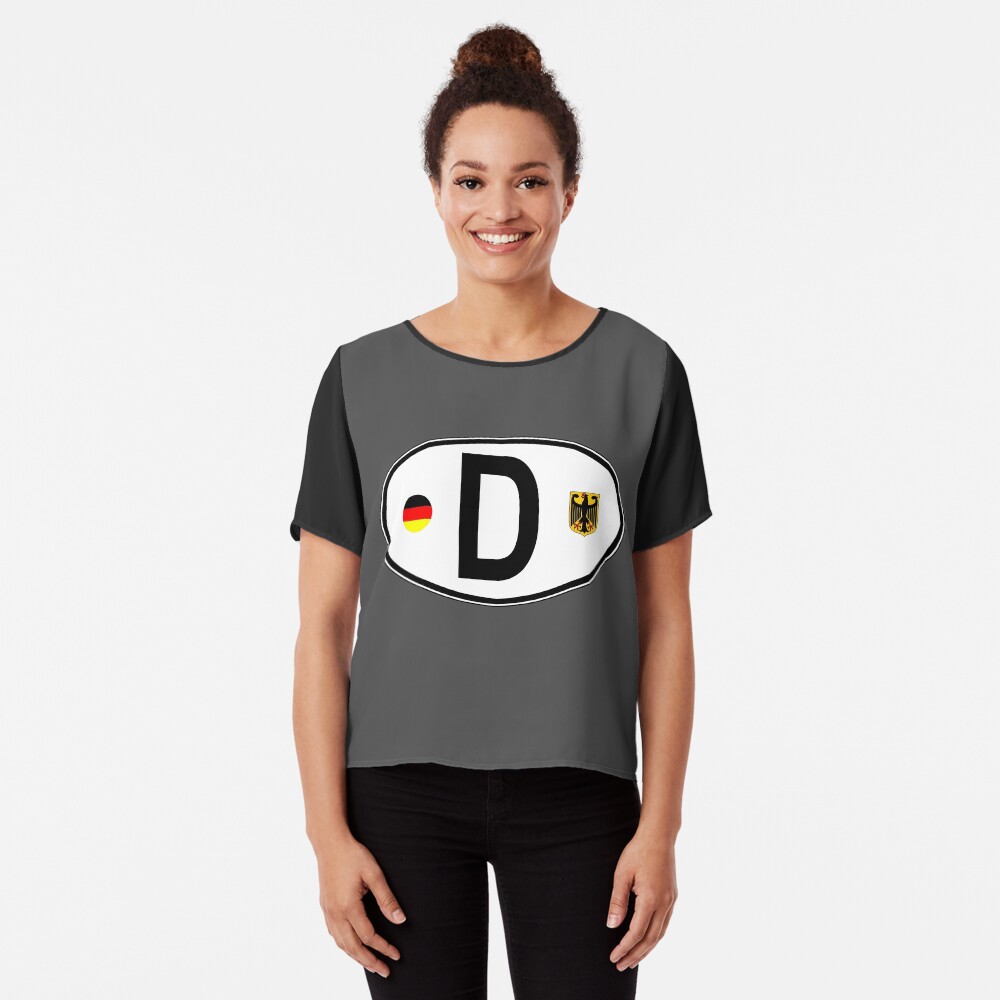 "Germany Oval Country Code Decal" Sticker for Sale by rogue-design ...