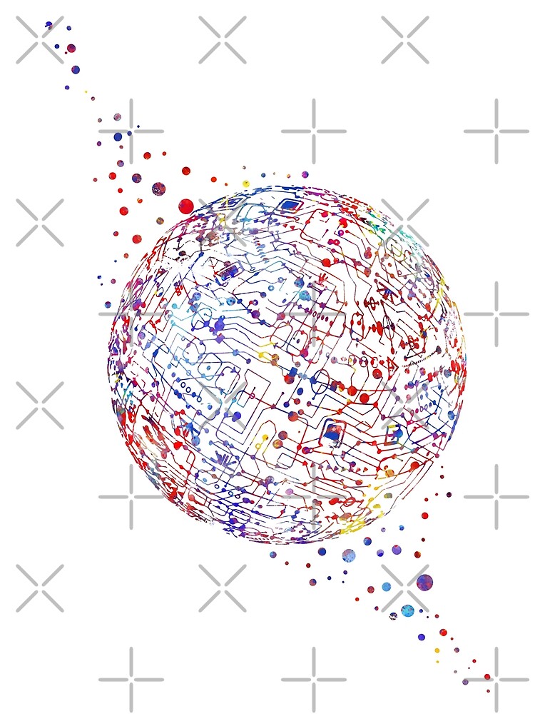 "Earth circuit board, circuit ball, circuit board, circuit planet ...