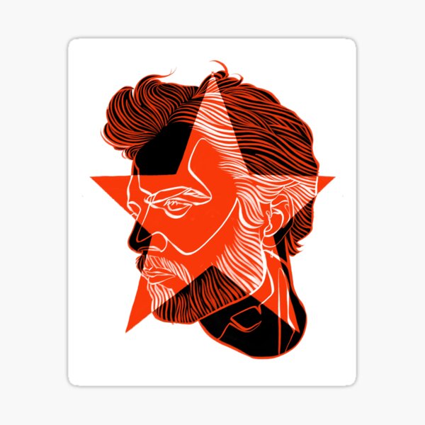 "Bucky" Sticker for Sale by Bluegiann | Redbubble