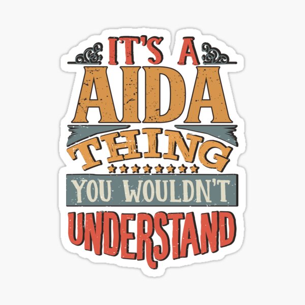 Aida Stickers | Redbubble
