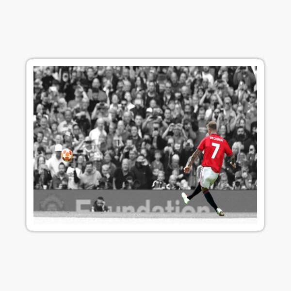 "David Beckham" Sticker by TDCartoonArt | Redbubble