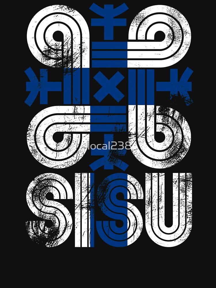 "Sisu Finnish Symbol of Protection Rune" T-shirt for Sale by local238 ...