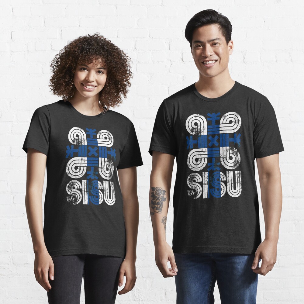 "Sisu Finnish Symbol of Protection Rune" T-shirt for Sale by local238 ...