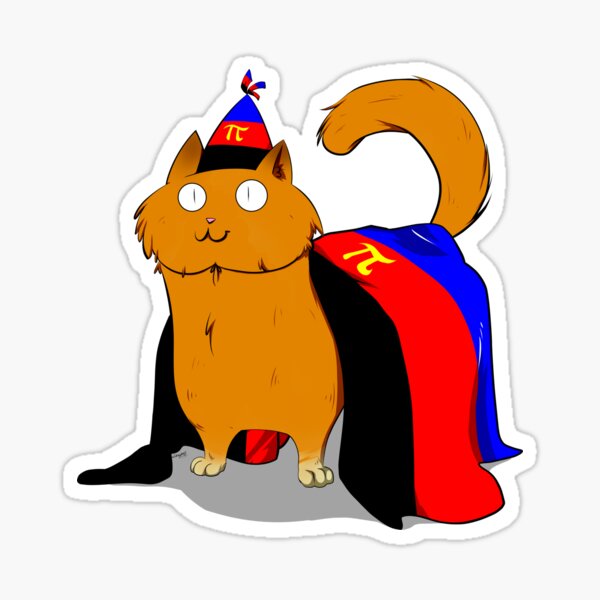 "This is Party Cat Polyamorous Pride" Sticker for Sale by LibraGhost ...