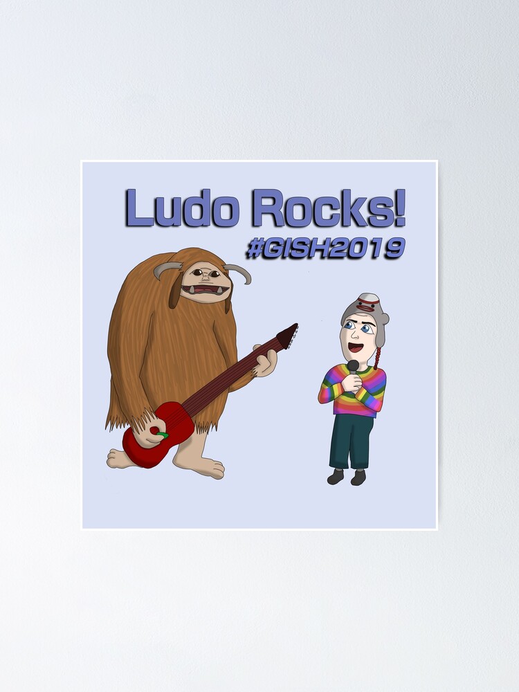 "Ludo Rocks" Poster by Abagnale313 | Redbubble