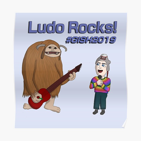 "Ludo Rocks" Poster by Abagnale313 | Redbubble