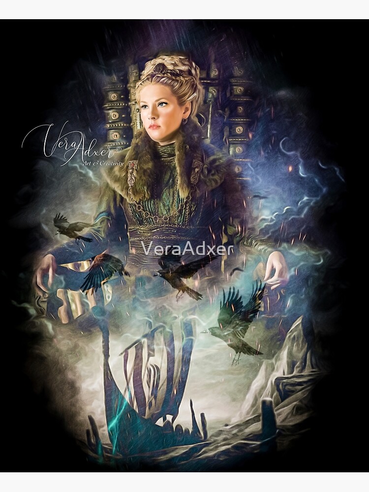 "Queen Of Valhalla VKS" Poster by VeraAdxer | Redbubble