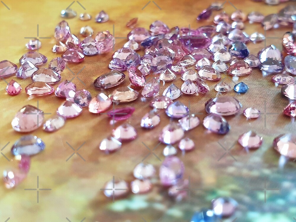 "Sparkling Pastel Sapphires" by darkydoors | Redbubble