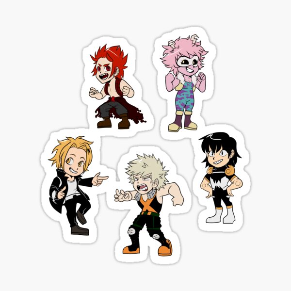 "Bakusquad" Sticker for Sale by skepticalrainbw | Redbubble