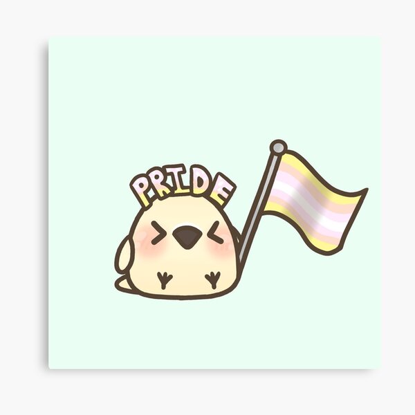 Pangender Canvas Prints | Redbubble