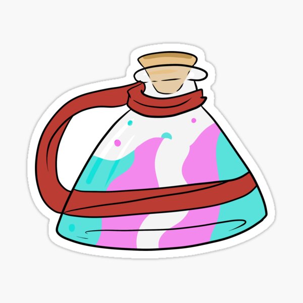 Pride Potion Trans Sticker By Ambiguousnothin Redbubble