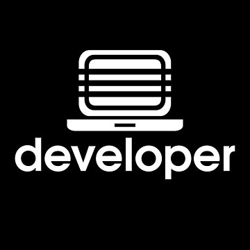 "Developer" Sticker for Sale by KeepOnCoding | Redbubble