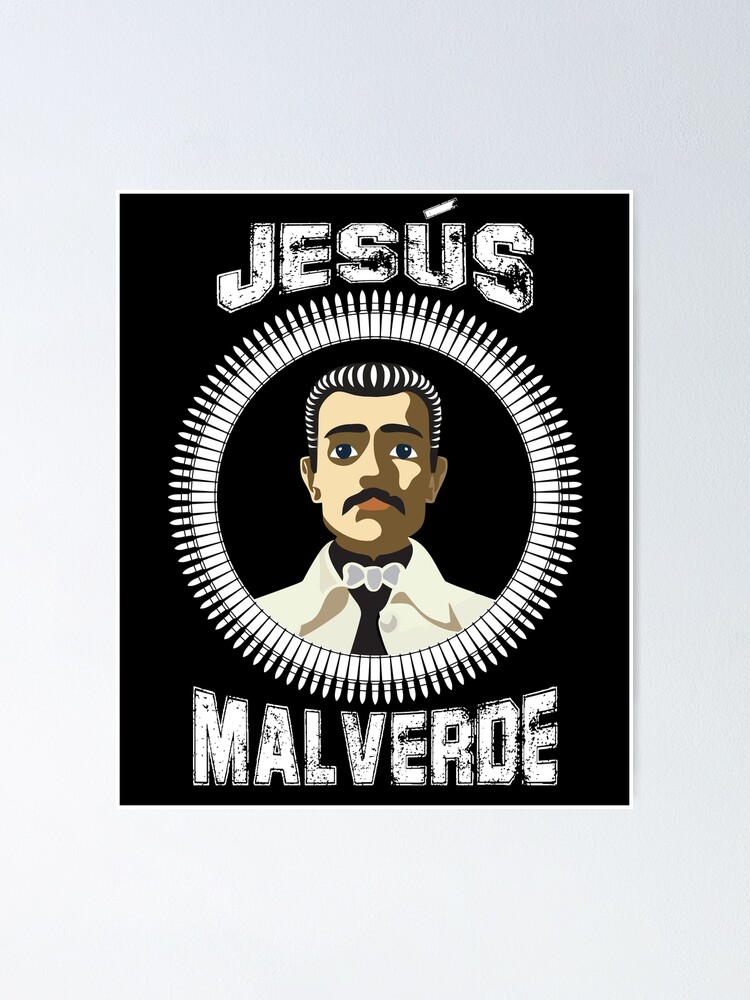 Póster «Jesus malverde héroe mexicano angel de los pobres» de DSWShirts ...