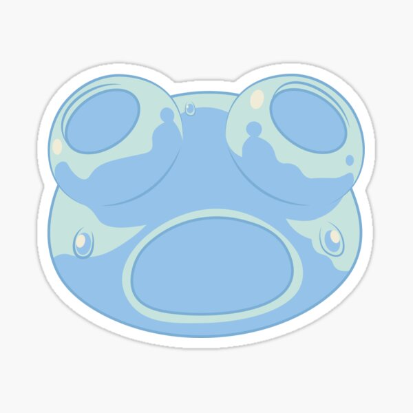 "Shocked Rimuru Slime Form" Sticker for Sale by BlazeDazzleDusk | Redbubble