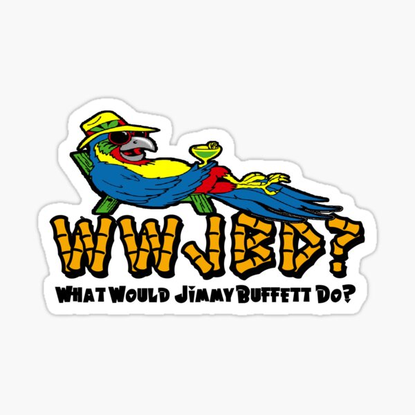 Jimmy Buffett Stickers | Redbubble
