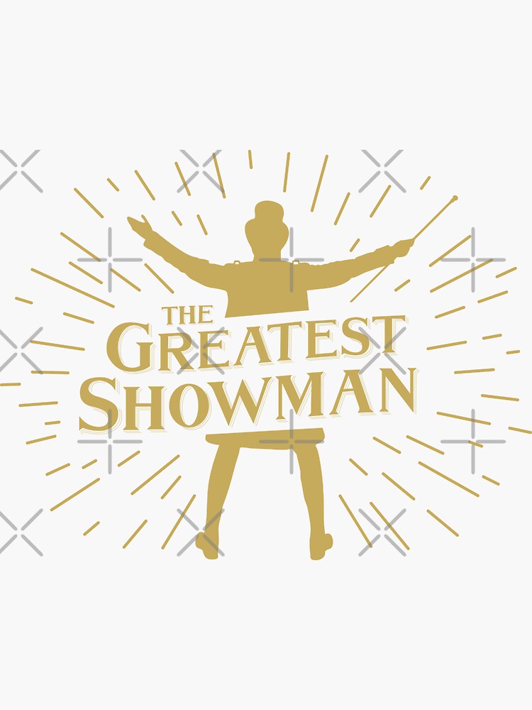 "The Greatest Showman - Ringmaster" Sticker for Sale by Ottakars ...