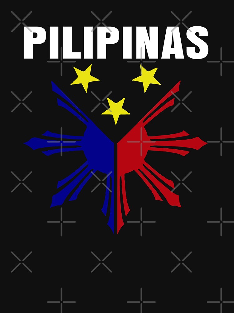 "Pilipinas Philippine Flag Gift for Pinoy Pride" T-shirt for Sale by ...