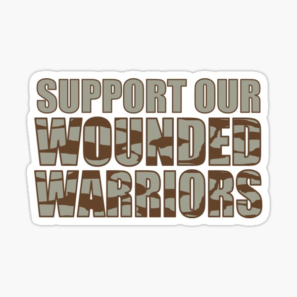 Wounded Warriors Stickers | Redbubble