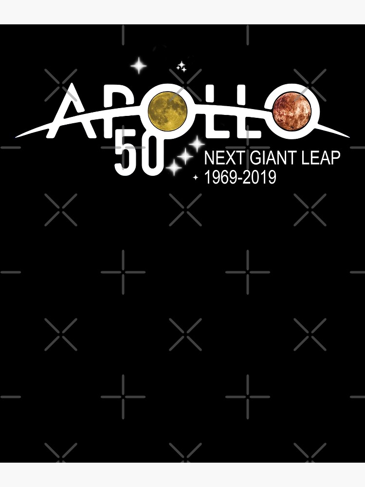 Apollo 11 50th Anniversary Logo The Eagle Has Landed 1969-2019 Premium ...