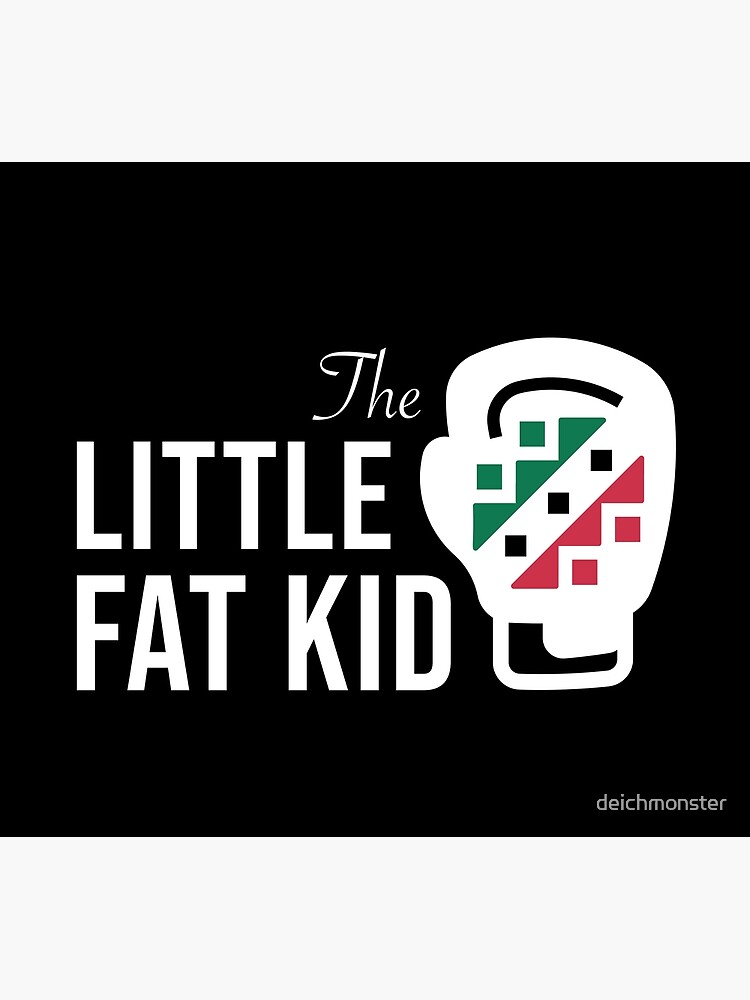 "Box Mexicano Campeon - Mexican Boxer Little Fat Kid" Poster by ...