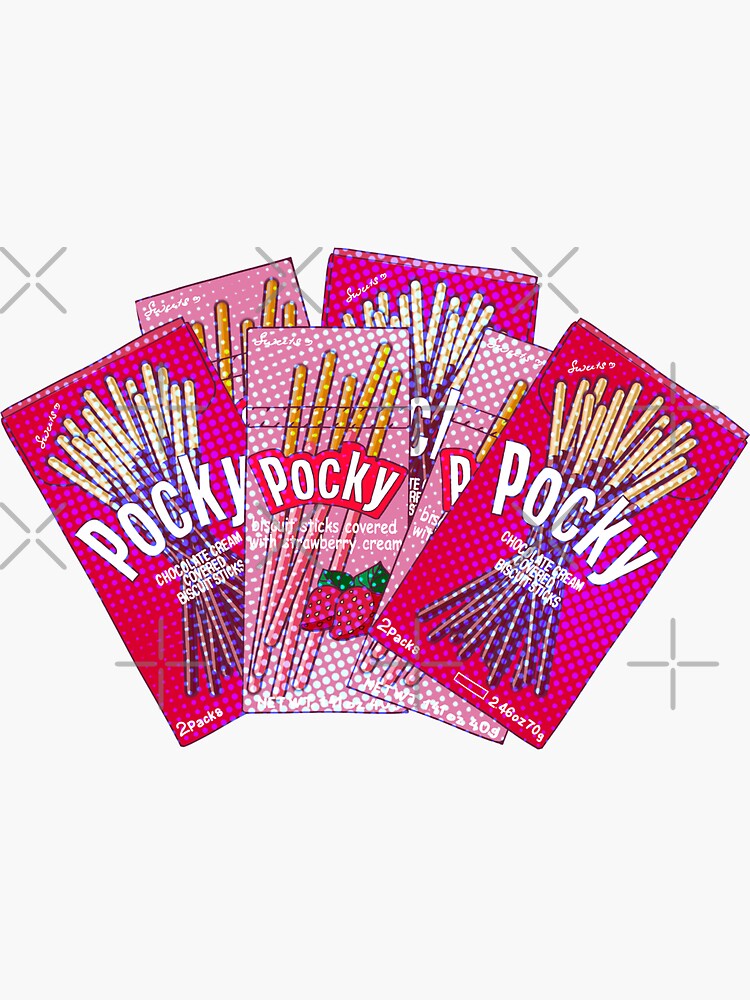 "Pocky set" Sticker by AnGoArt | Redbubble